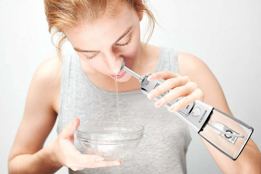 Nasal Irrigator with Bonus 30 Saline Packets – ToiletTree Products