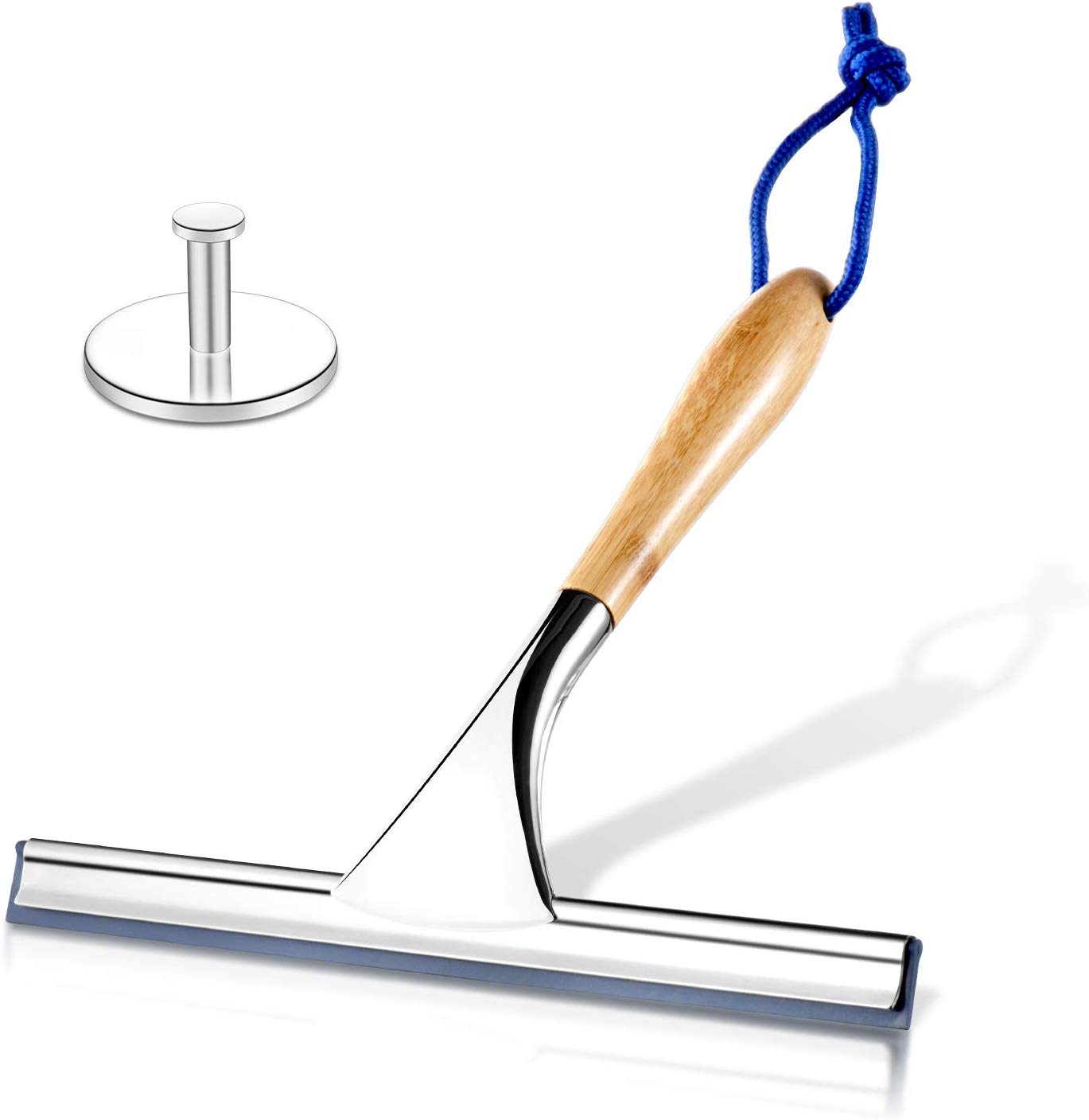 Stainless Steel + Bamboo Squeegee – ToiletTree Products